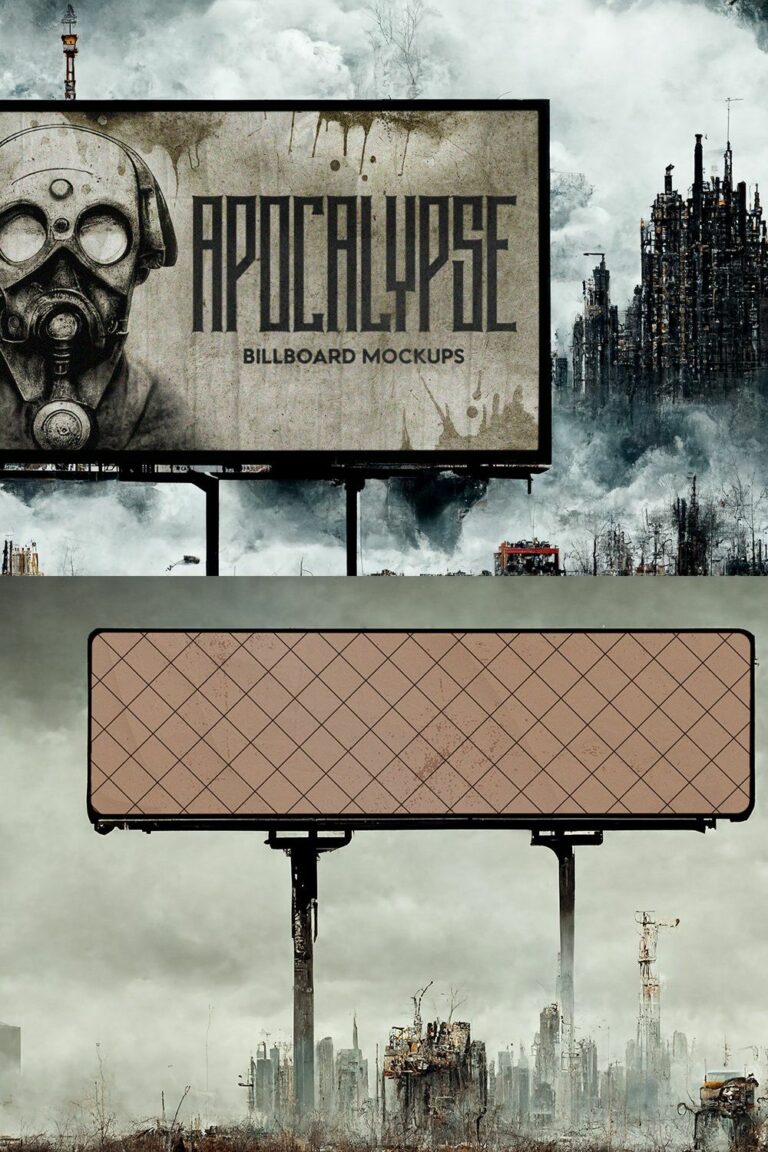 Apocalypse Billboard Mockups – MasterBundles