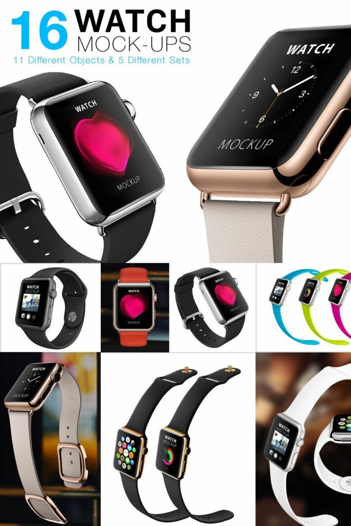 Apple Watch Mockups – MasterBundles