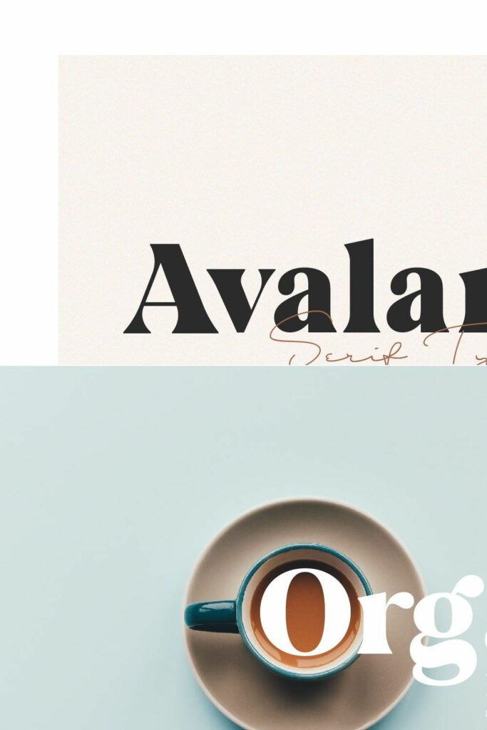 Avalanche - Serif Font – MasterBundles