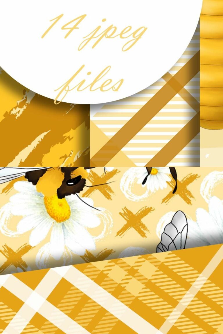 Bee digital paper – MasterBundles