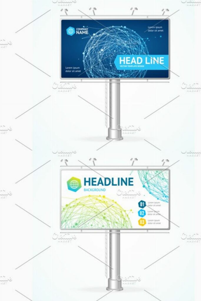 Billboard Concept. Vector – MasterBundles