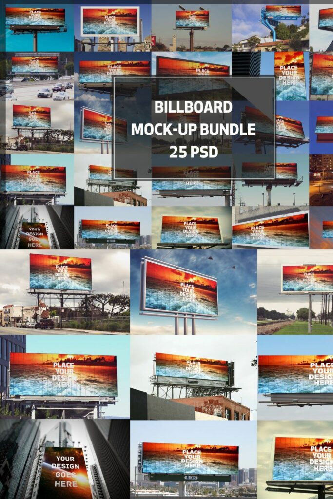 Billboard Mock-up Bundle #2 – MasterBundles