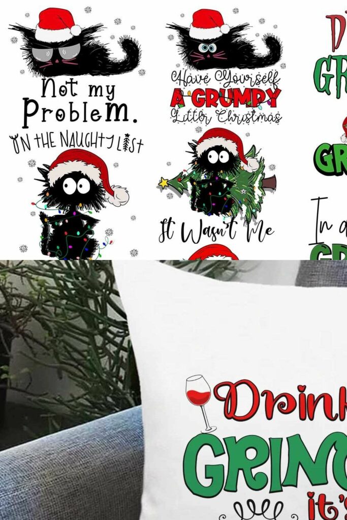 Black Cat Grinch Christmas Bundle – MasterBundles