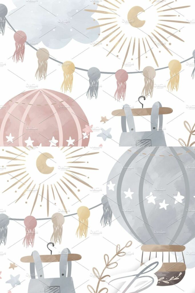 Boho baby design – MasterBundles