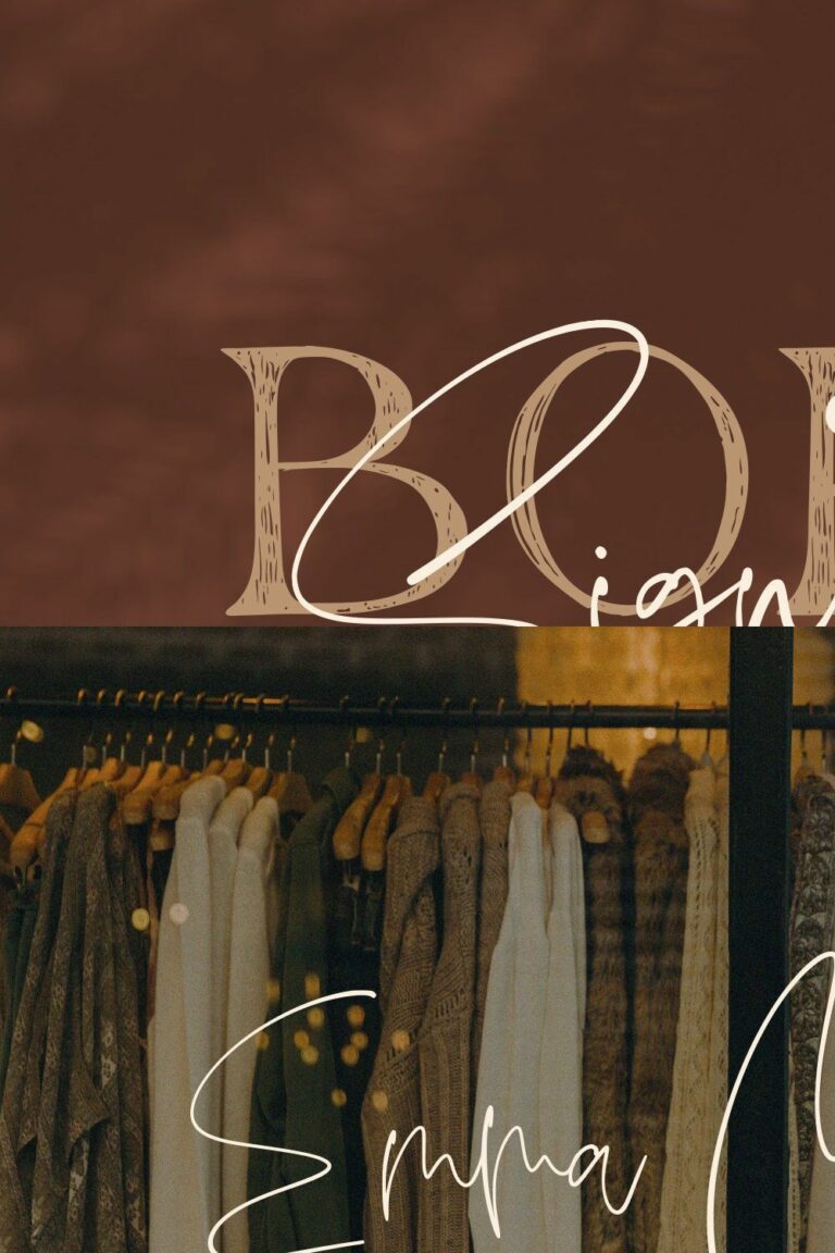 Boho Signature Handwritten Font Trio – MasterBundles