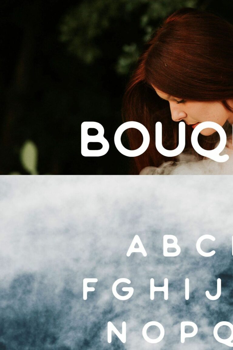 Bouquet Font – MasterBundles