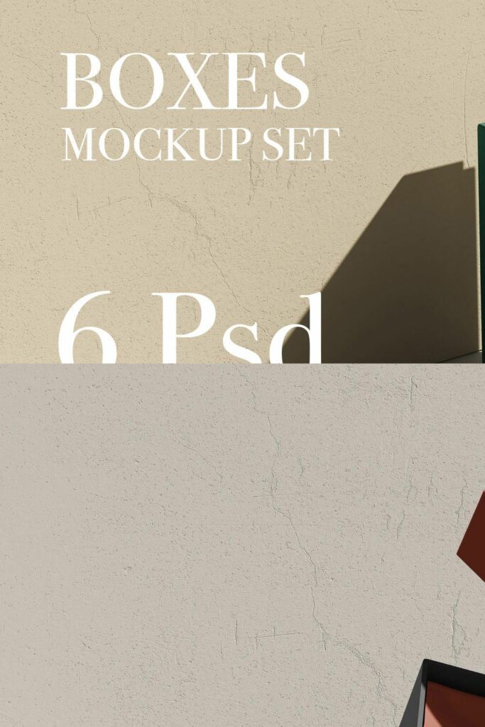 Boxes Mockup Set – MasterBundles