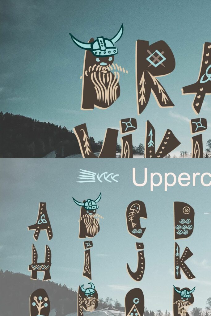 BRAVE VIKING COLOR Font – MasterBundles
