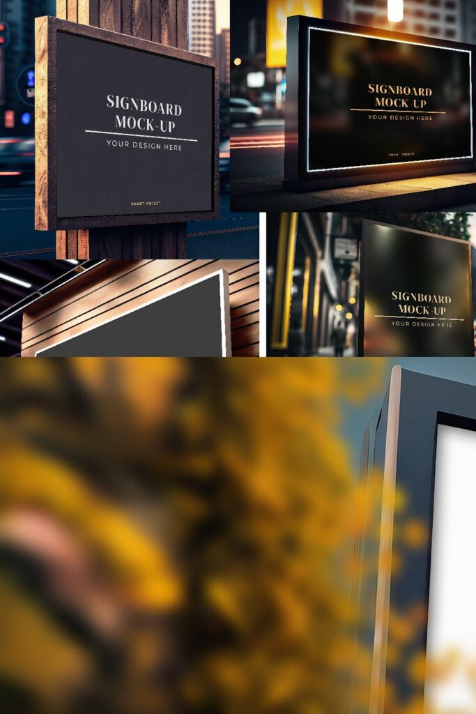 Bundle signboard Mock-up – MasterBundles