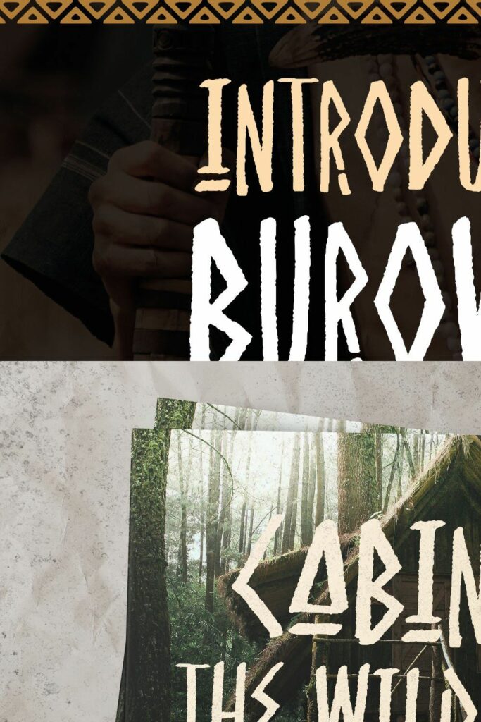 Burowai - Tribal Font – MasterBundles