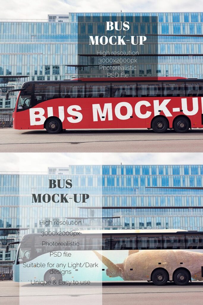 Bus Mock-up – MasterBundles