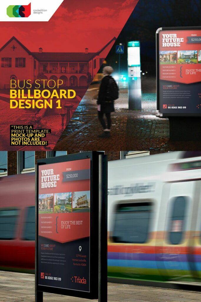 Bus Stop Billboard Design 1 – MasterBundles