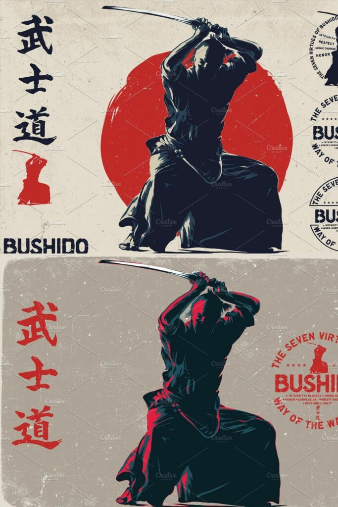 BUSHIDO - Vector illustration – MasterBundles