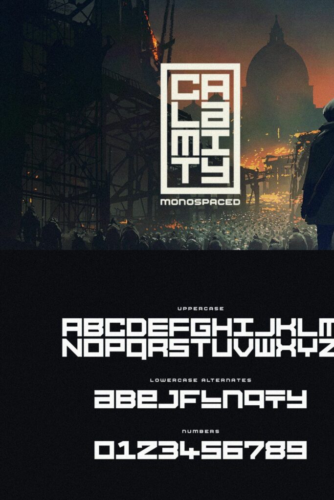 Calamity Typeface – MasterBundles