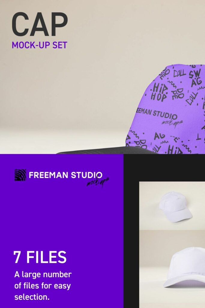 Cap Mock-Up Set – MasterBundles