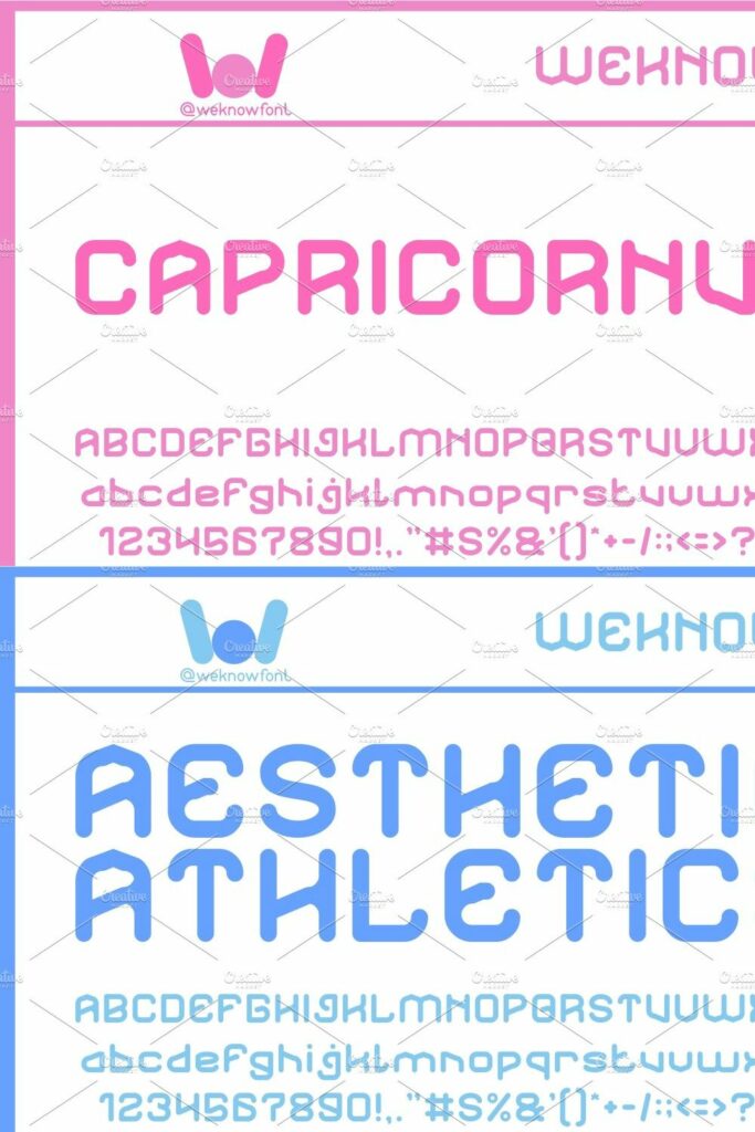 Capricornus font – MasterBundles