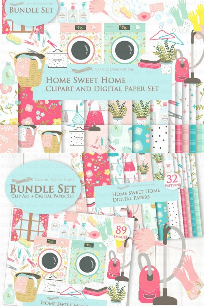 Cleaning, Household Chores – MasterBundles