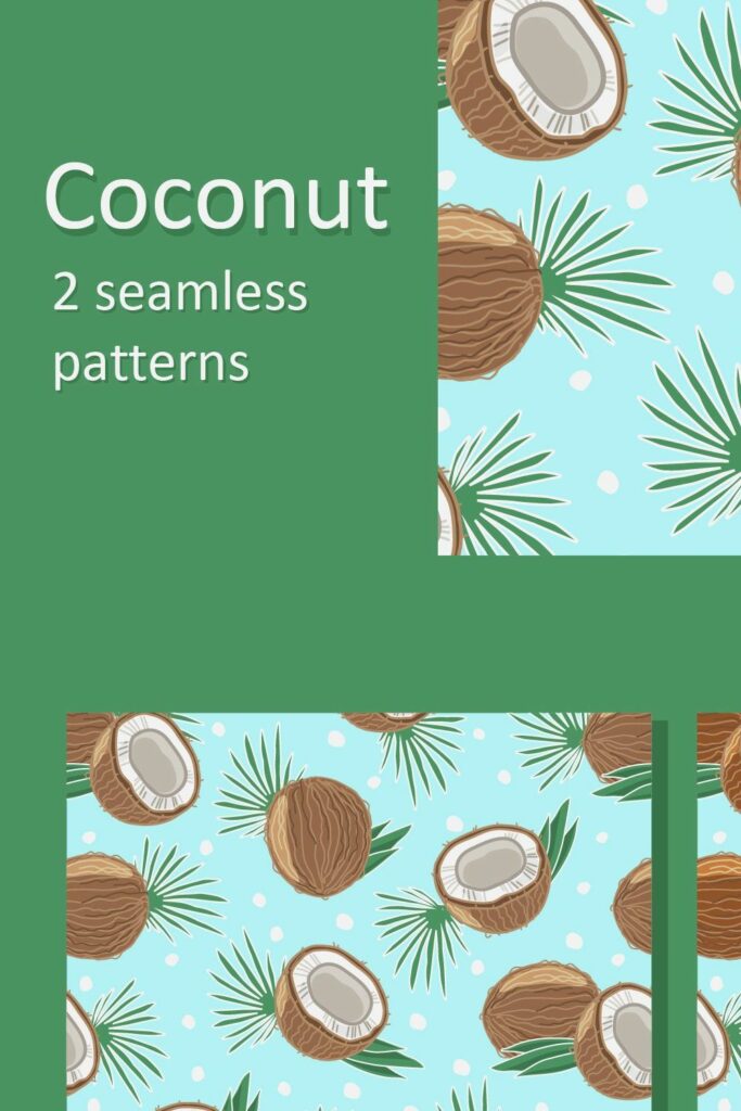 Coconut patterns – MasterBundles
