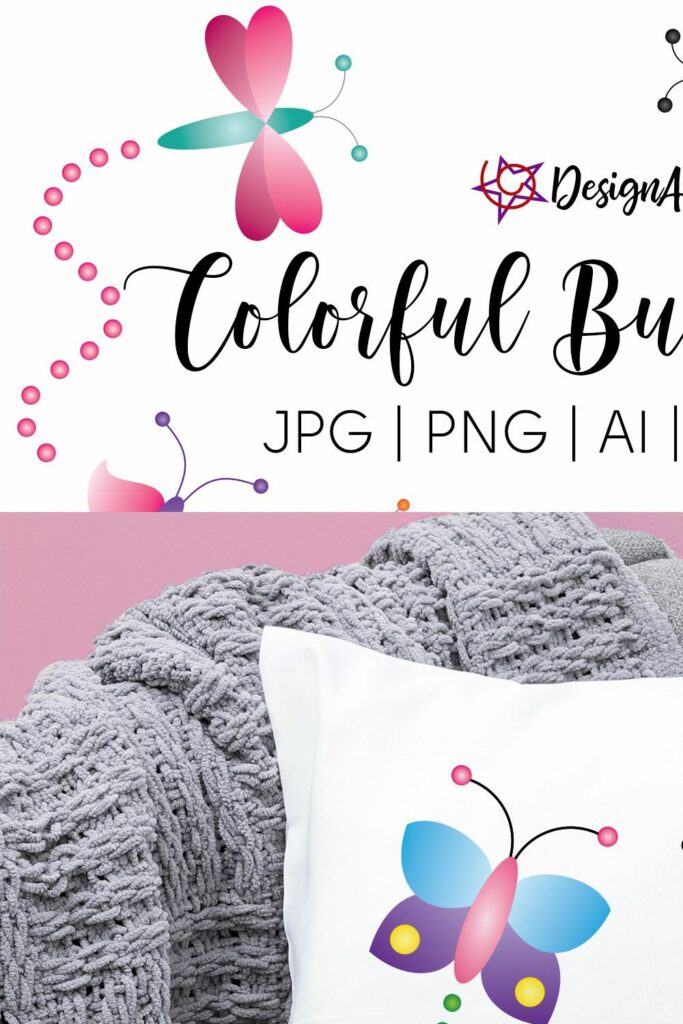 Colorful Bugs Clipart – MasterBundles