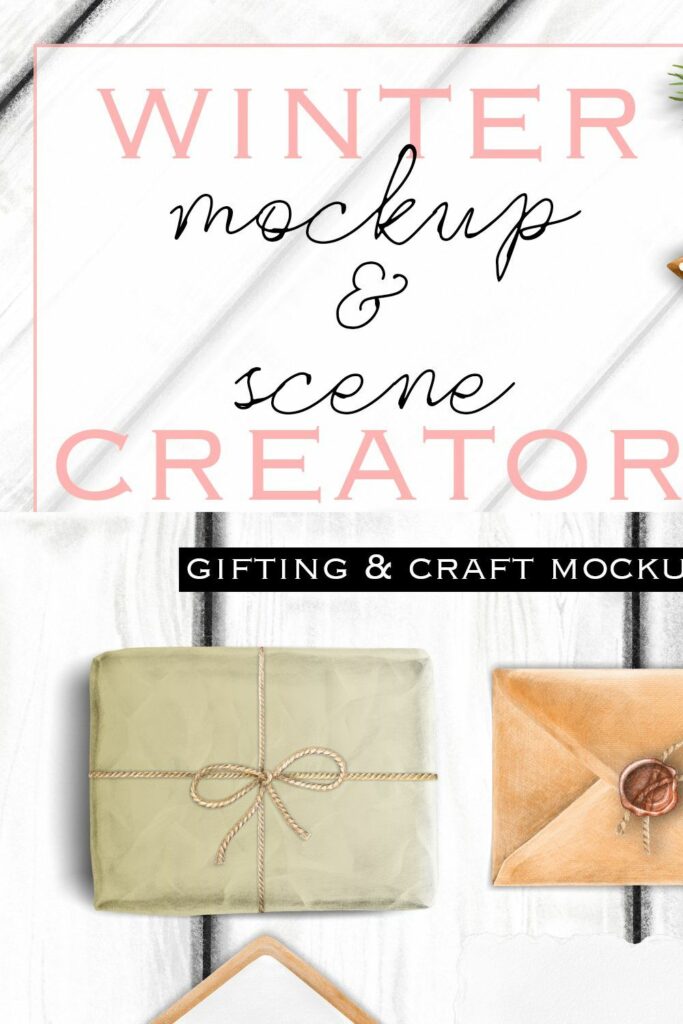 Cozy Winter MockUp & Scene Creator – MasterBundles