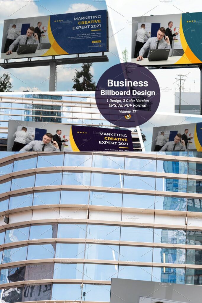 Creative Billboard Banner Design – MasterBundles