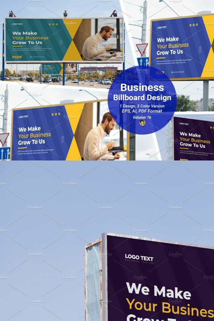 Creative Billboard Banner Design – MasterBundles