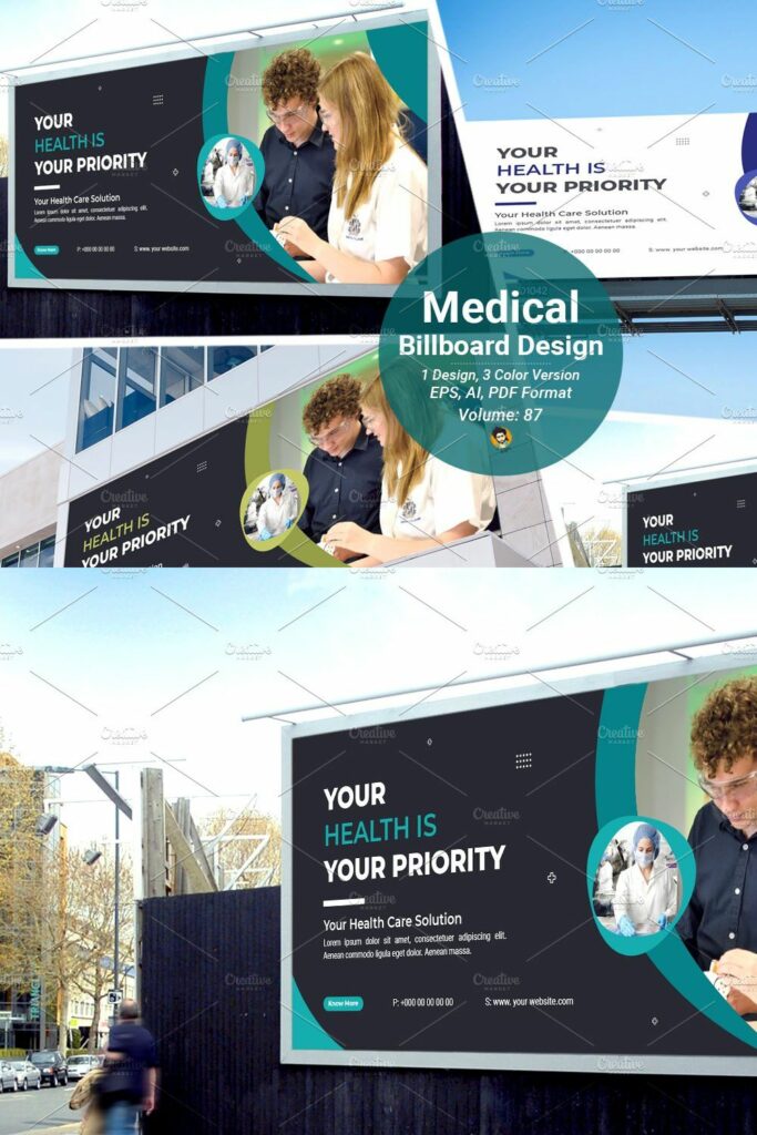 Creative Medical Billboard Banner – MasterBundles