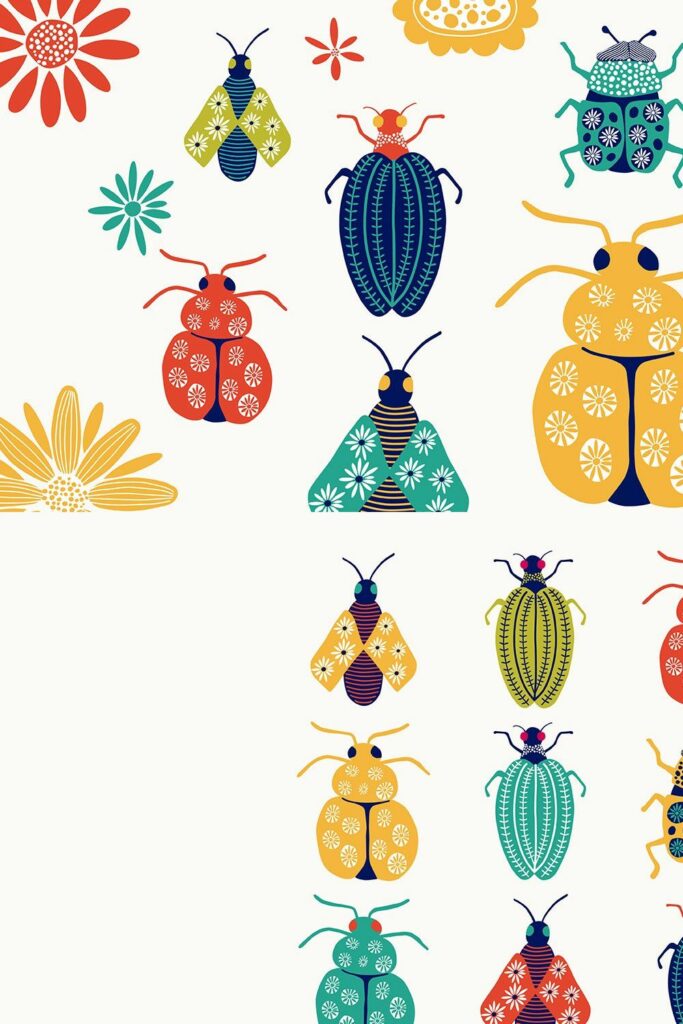 Cute Bugs Clipart – MasterBundles