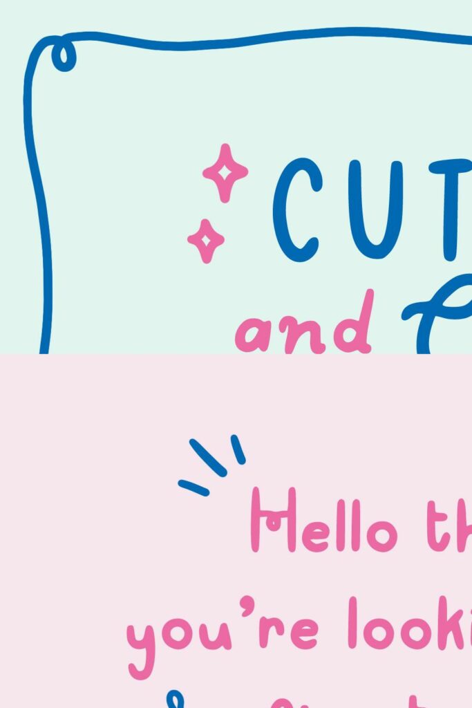 Cute & Curly handwritten fonts – MasterBundles