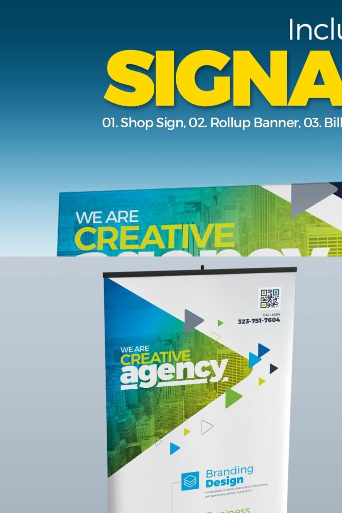 Digital Signage : Banner, Billboard – MasterBundles
