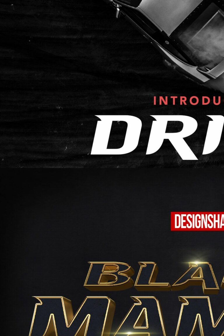 Drift Typeface – MasterBundles