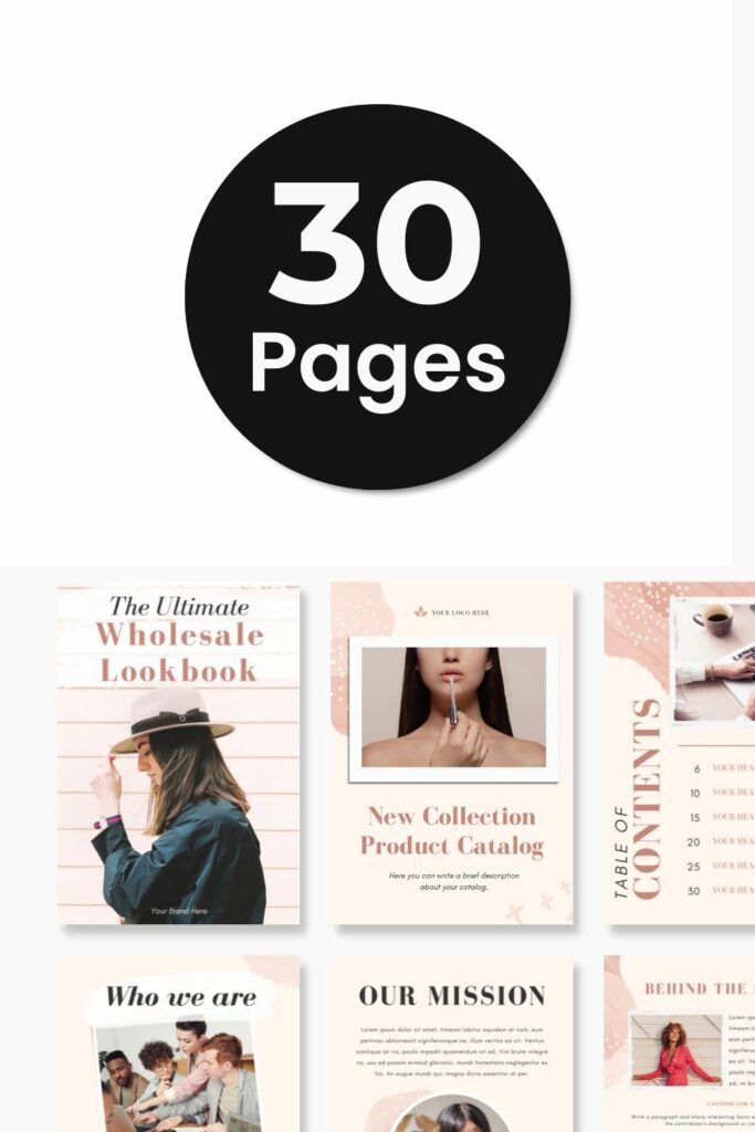 E-commerce Product Catalog Template – MasterBundles