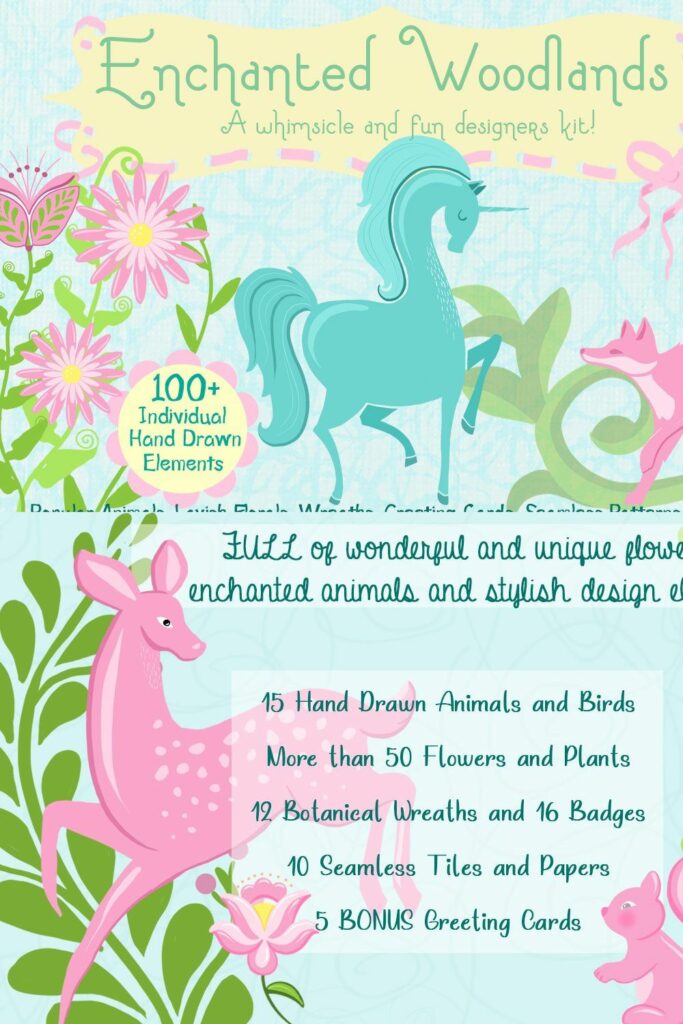 Enchanted Woodlands Designer Kit – MasterBundles