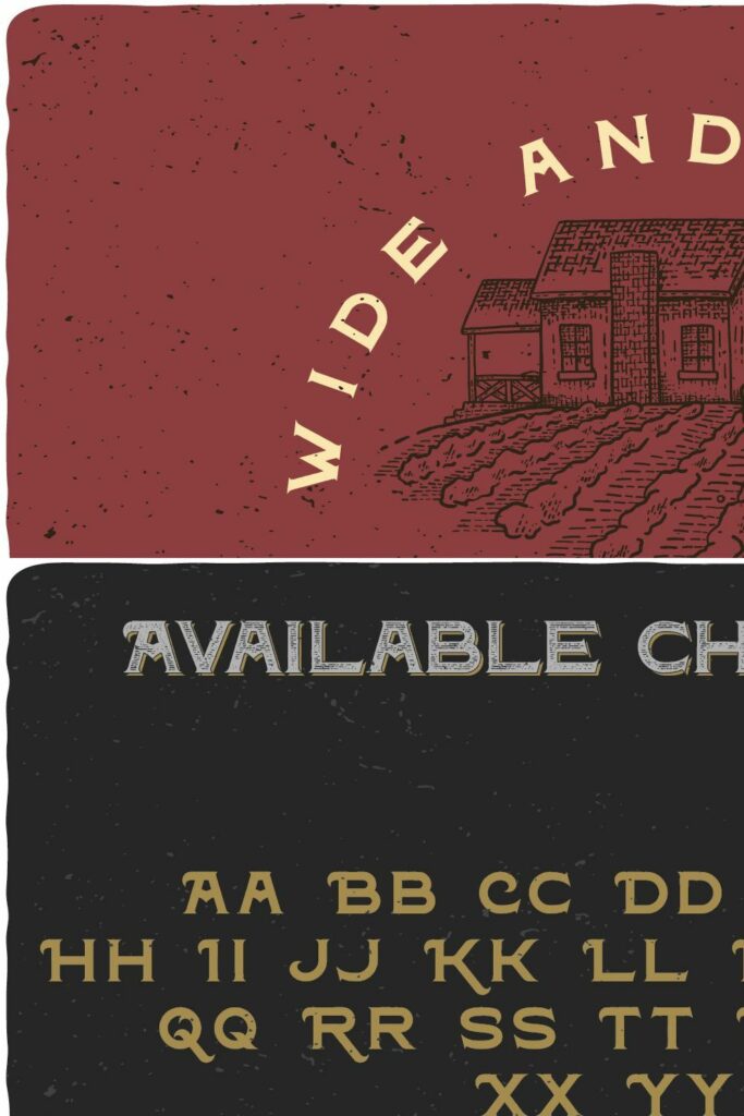 Farm House Typeface – MasterBundles