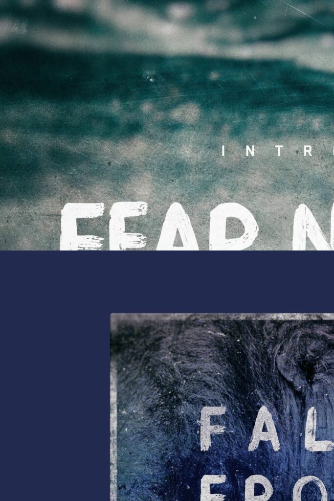 Fear Nothing Brush Font – MasterBundles