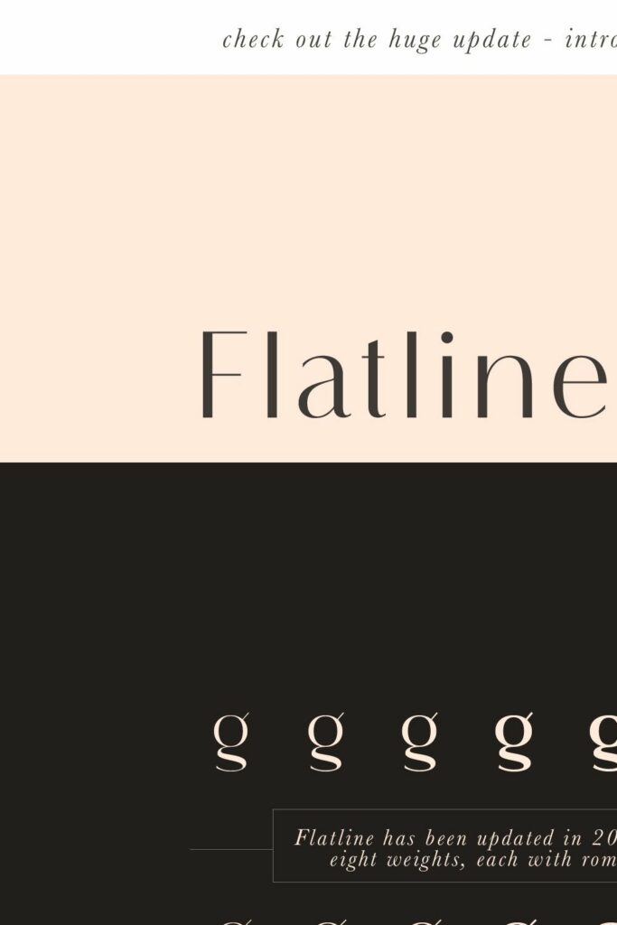 Flatline Sans Complete - 16 fonts – MasterBundles