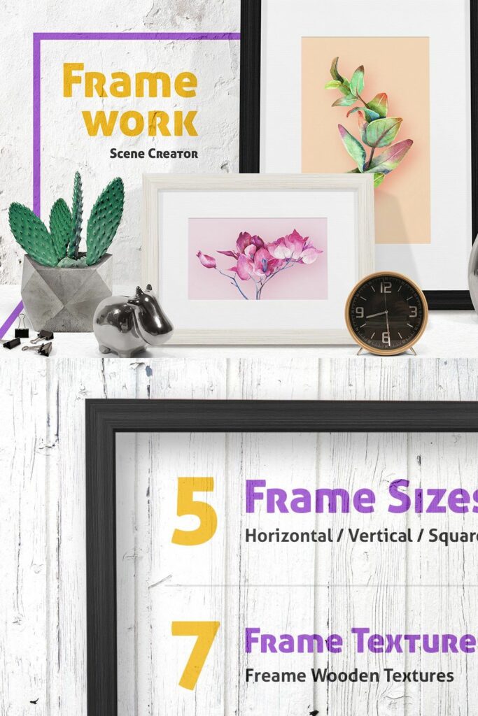 Frame Mockup Scene Creator – MasterBundles