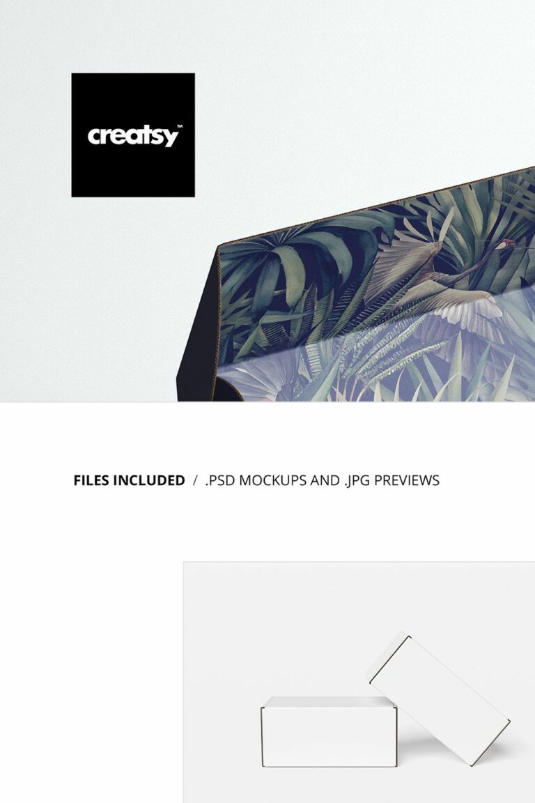 Front Tuck Mailer Box Mockup Set 2 – MasterBundles