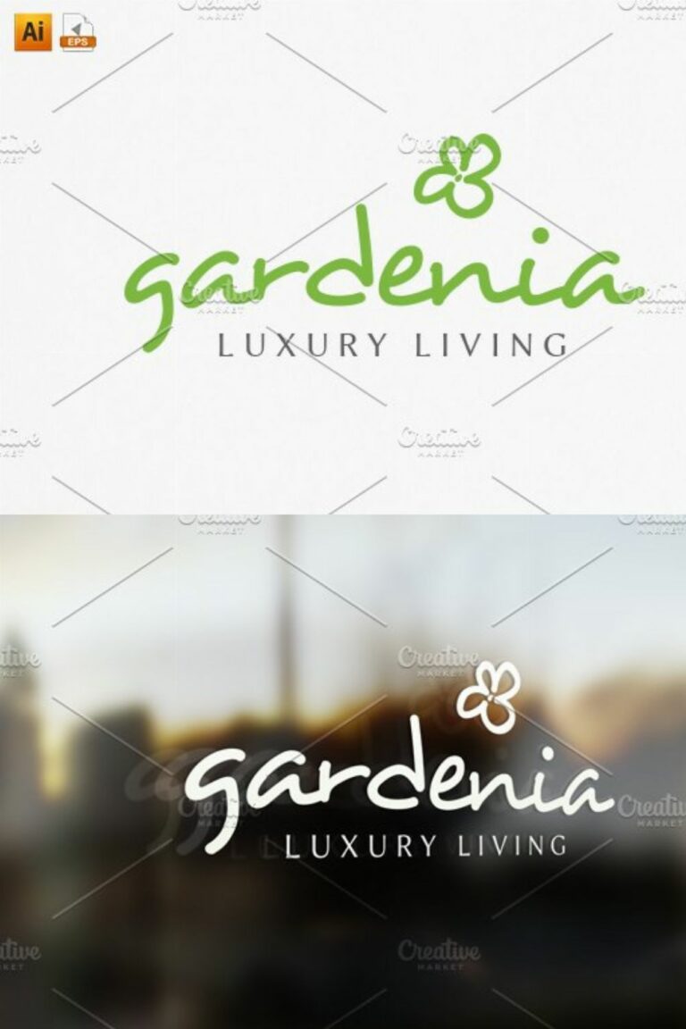 Gardenia Logo Template – MasterBundles