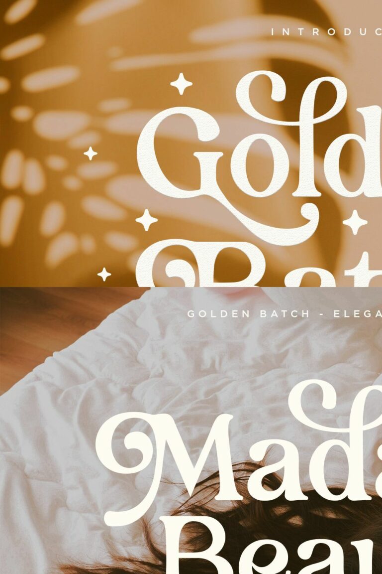 Golden Batch - Elegant Serif Font – MasterBundles