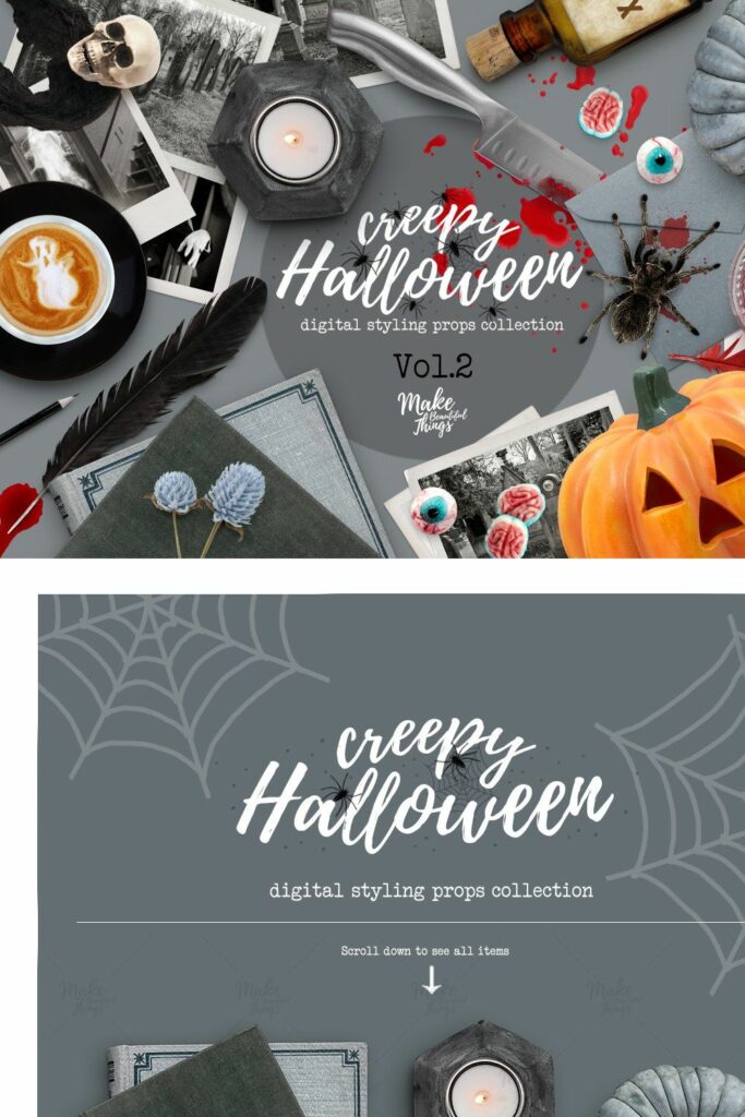 Halloween Scene Creator – MasterBundles