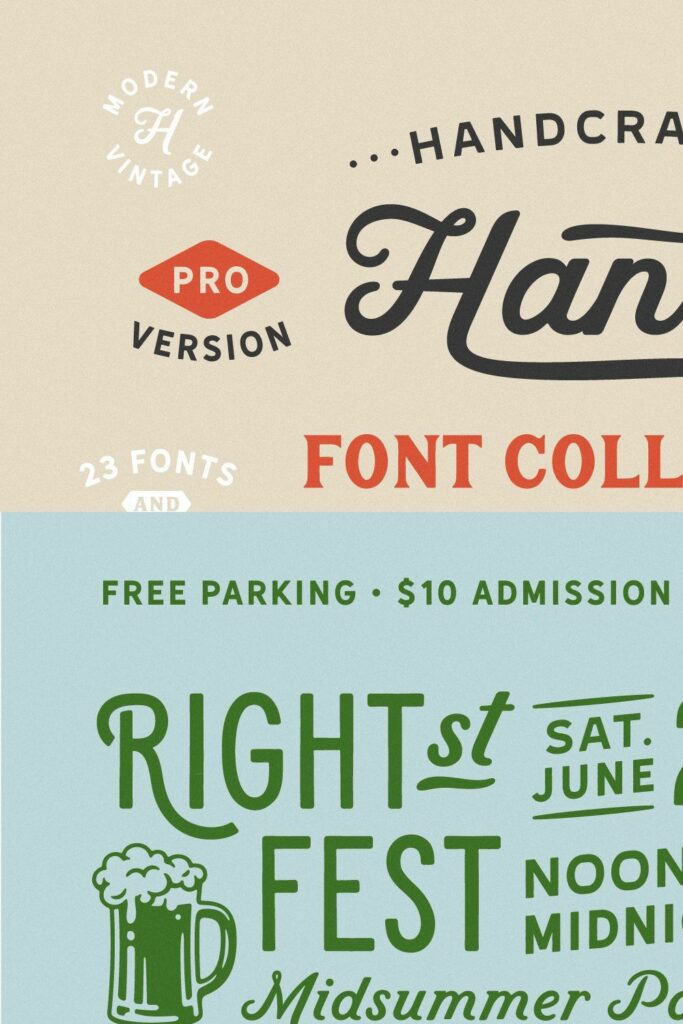 Hanley Pro Font Collection – MasterBundles