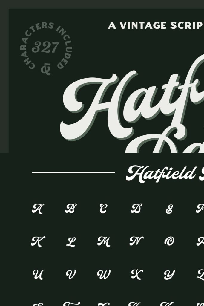 Hatfield Park - Vintage Script Font – MasterBundles