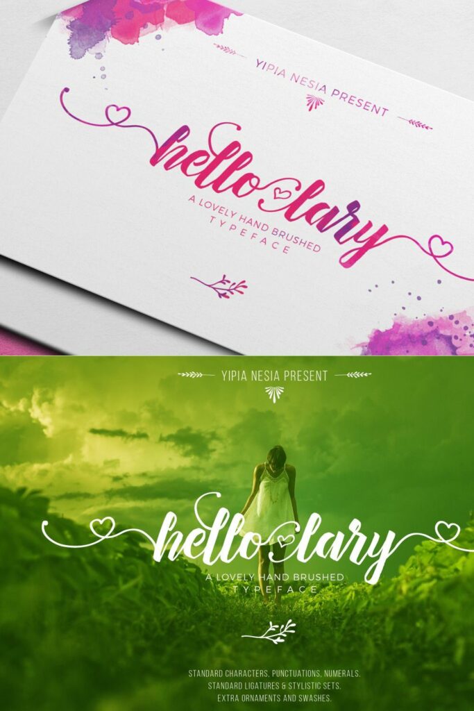 Hello Lary - Cursive Font – MasterBundles