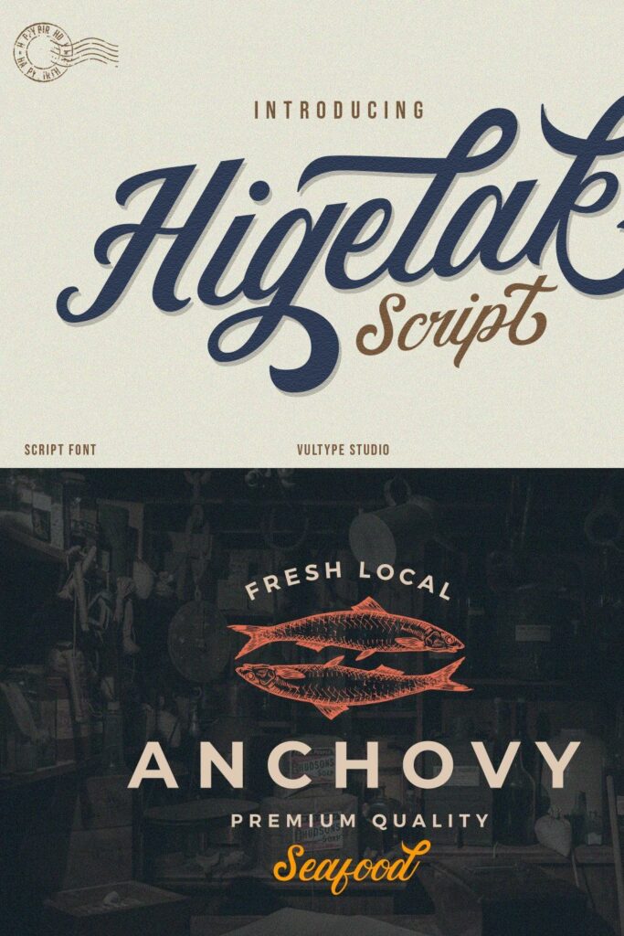 Higelak - Bold Script Font – MasterBundles