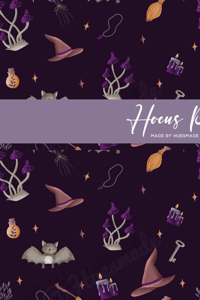 Hocus Pocus - Seamless Pattern – MasterBundles