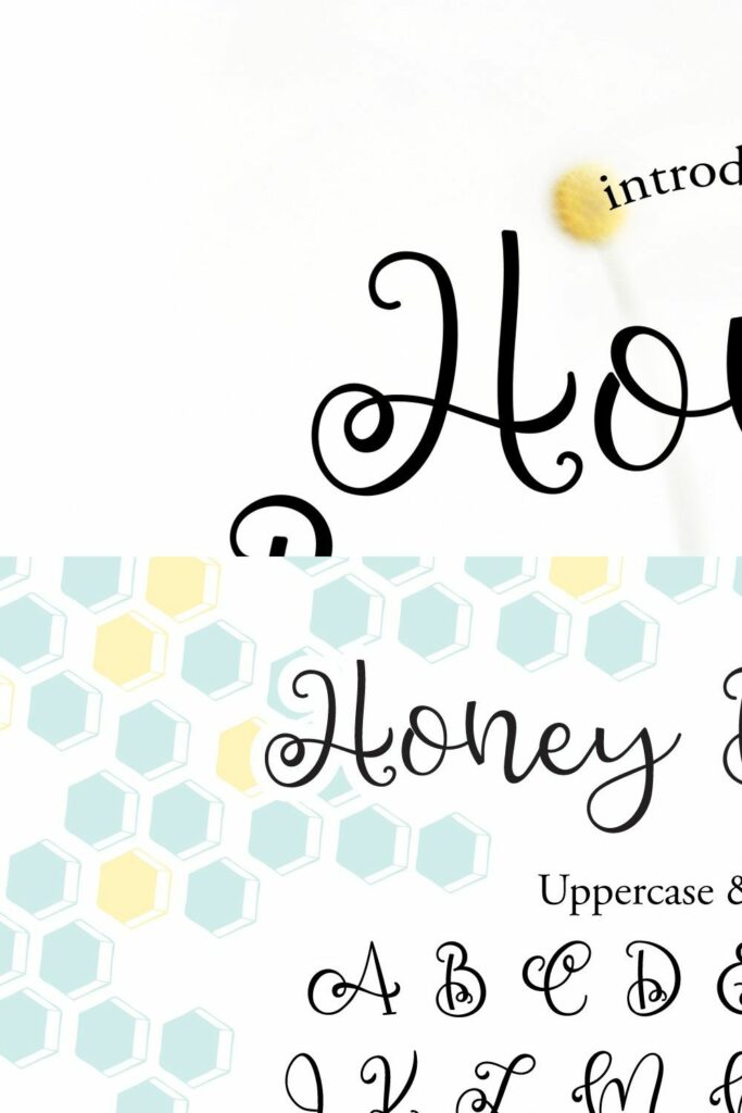 Honey Bumbles, a curly round script – MasterBundles