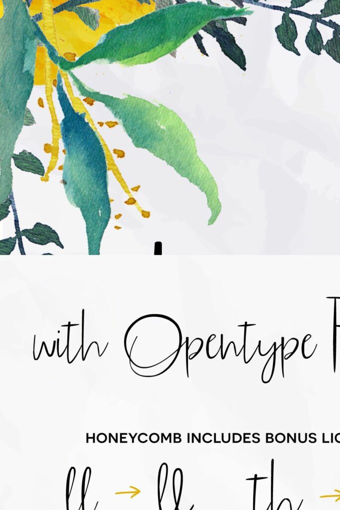 Honeycomb Font + Bonus – MasterBundles