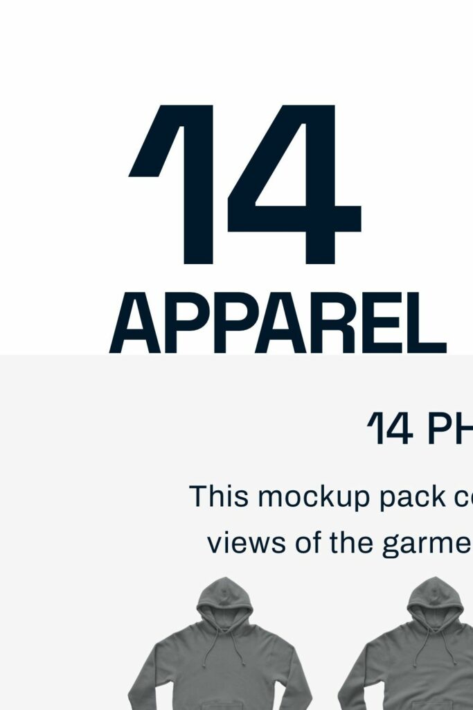 IND4000 Hooded Pullover Mockups – MasterBundles