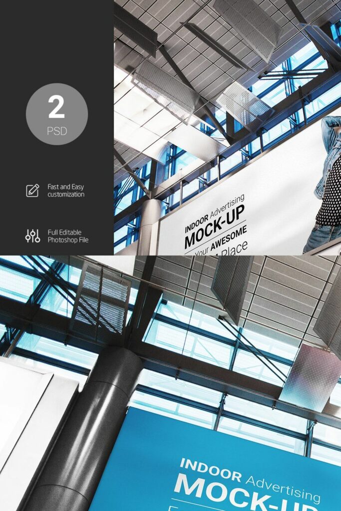 Indoor Billboard Mock-Up – MasterBundles